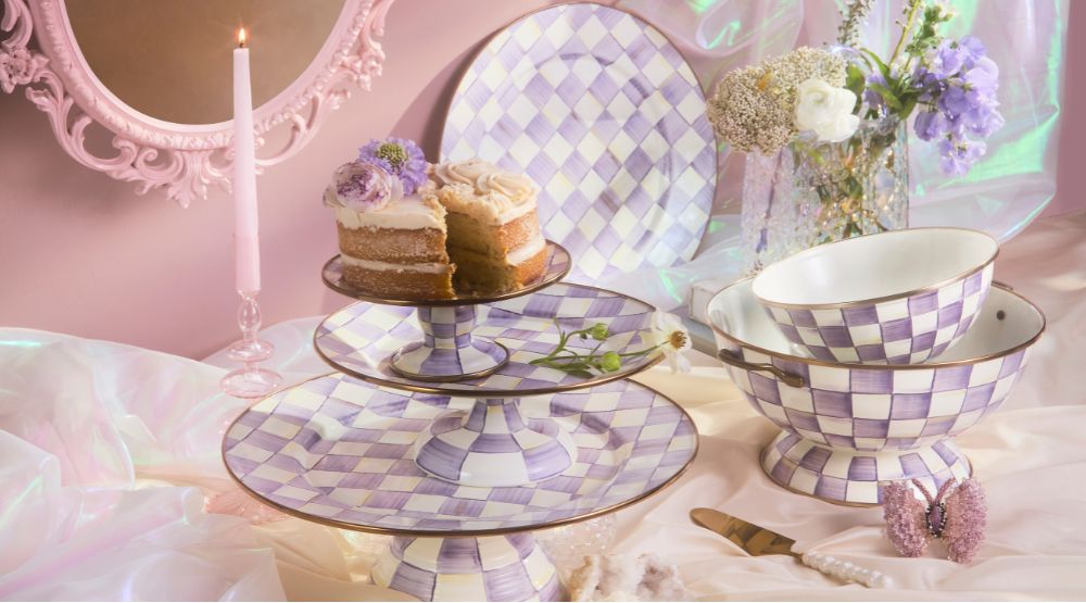 Pretty in purple: MacKenzie-Childs launches latest hue - Home ...